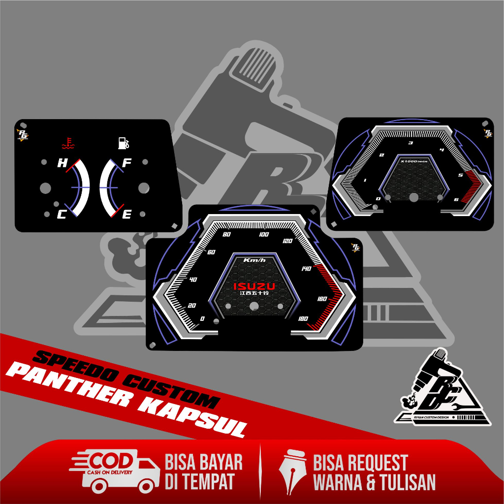 Custom panther capsule speedometer board, custom panther capsule ...