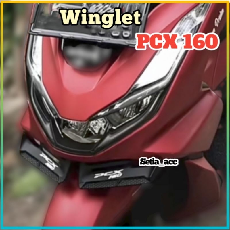 Winglet PCX160 Abs Cbs Original MHR Racing | Shopee Philippines