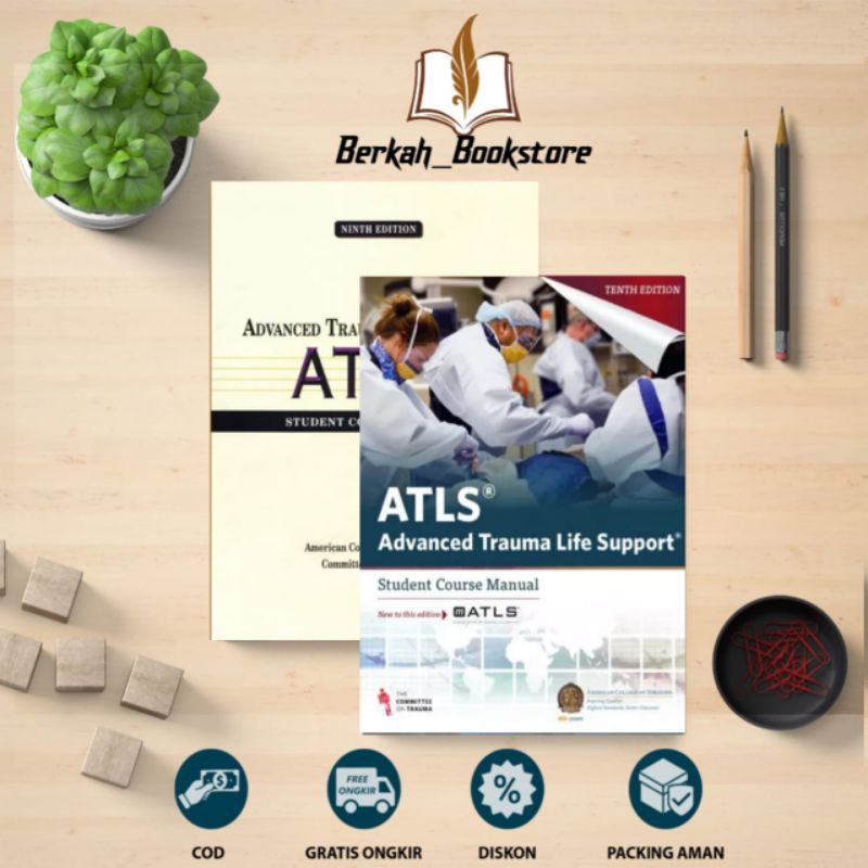 Atls ADVANCED TRAUMA LIFE SUPPORT NITH & TENTH EDITION | Shopee Philippines