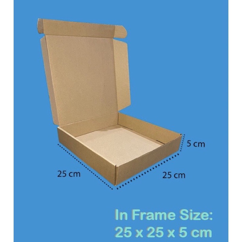 Cardboard Box UK 25x25x5 CM/Carton Box/PIZZA Box/Box/Box/PACKING Box ...