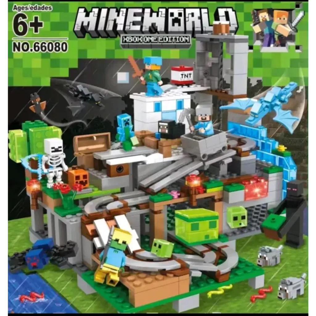 Block Toys - mine world minecraft - Arrange lego - mine (Finished ...