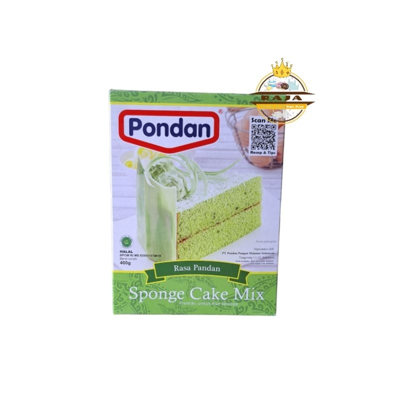 Pondan Sponge Cake Mix Pandan 400g | Shopee Philippines