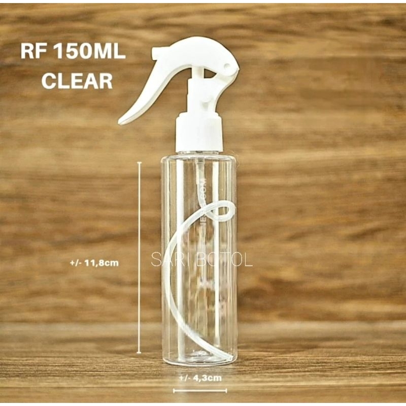 SPRAY BOTTLE 150 ML RF NATURAL LID TRIGER SPRAY WHITE 150ML SPRAY ...