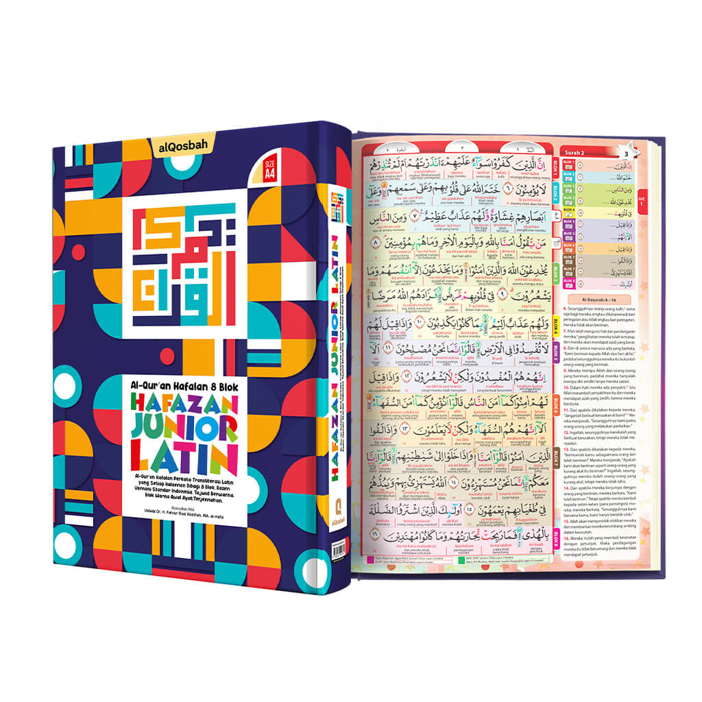 Al Quran - Hafazan Junior Latin - A4 LARGE - ORIGINAL alQosbah | Shopee ...