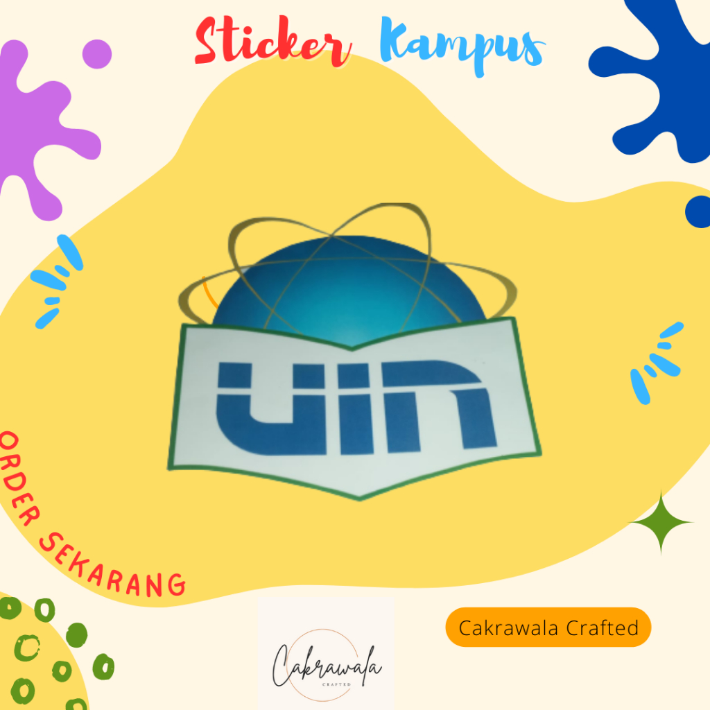 Ptn UIN University Campus Logo Sticker | Shopee Philippines