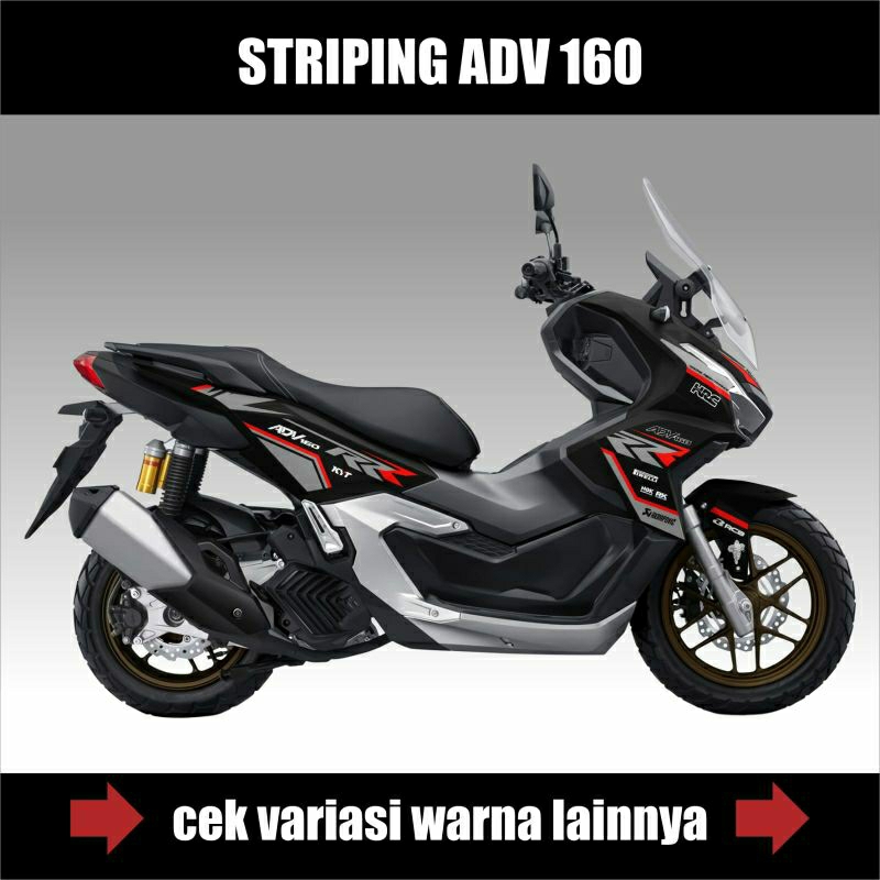 Striping Honda Adv 160 New Livery Fireblade / New Adv 160 Motorcycle ...