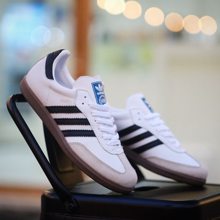 Adidas Samba OG White Black Sol Gum/Sneakers Men Original/Adidas Samba ...