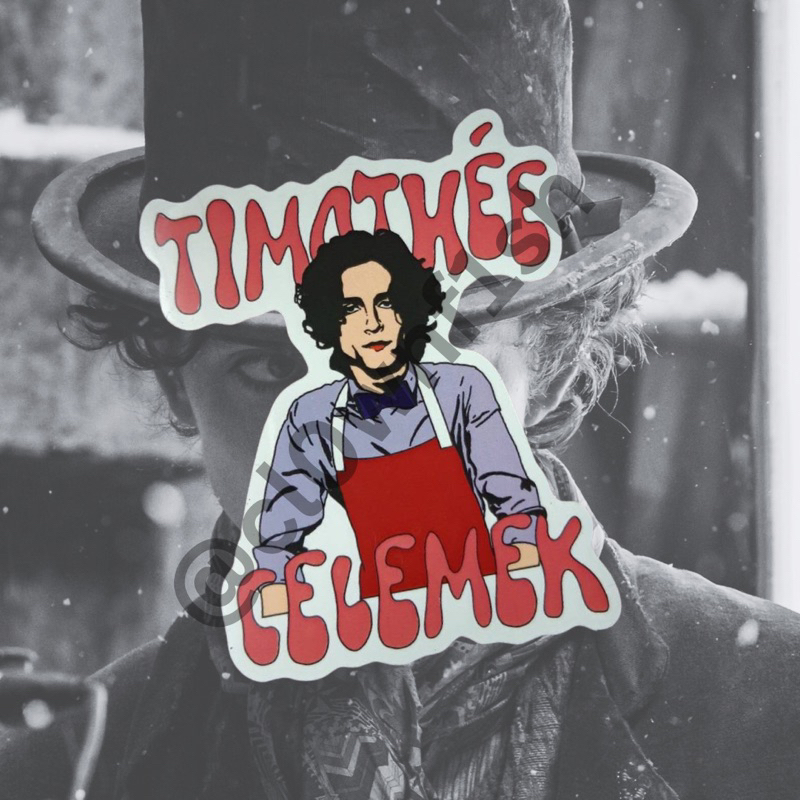Timothy Quote Meme Sticker (Timothee Apron) | Shopee Philippines