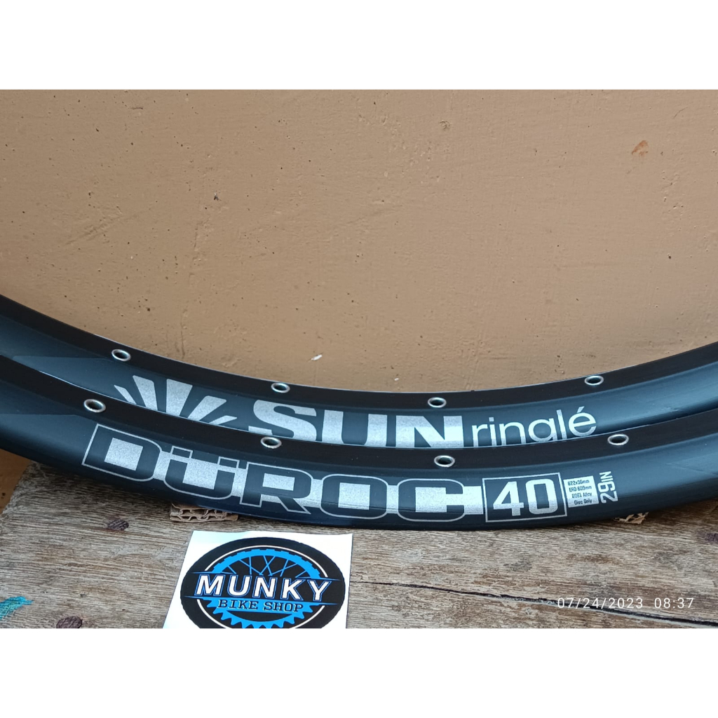 Rims Velg Rim 29 Sunringle Sun Ringle Duroc 40 Alloy presta 32H 29er 1 ...