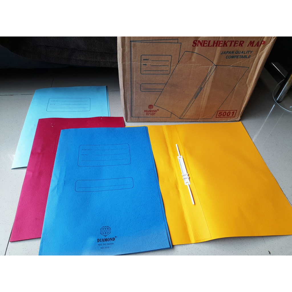 Snelhekter Folio F4 Cardboard Paper Folder - Diamond 5001 | Shopee ...