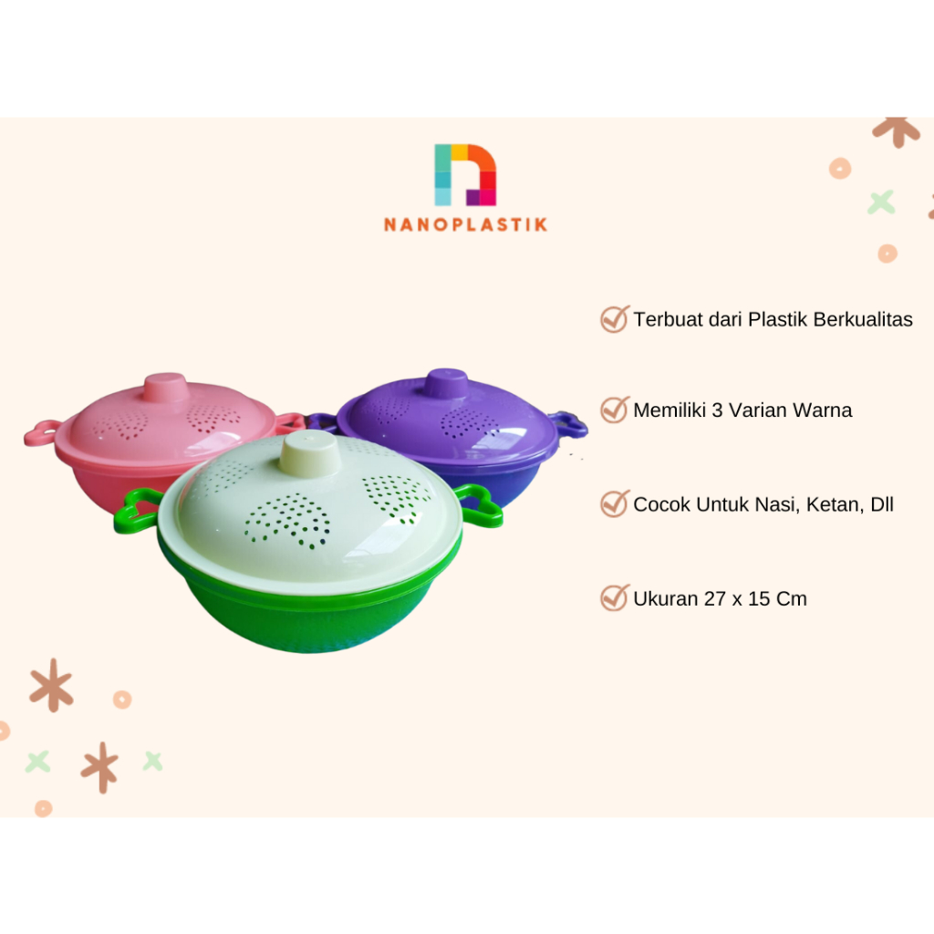 RICE SANGKU PLUS COLORED LIDS BAKUL WAKUL SANGKUL CONTAINERS FOR RICE ...