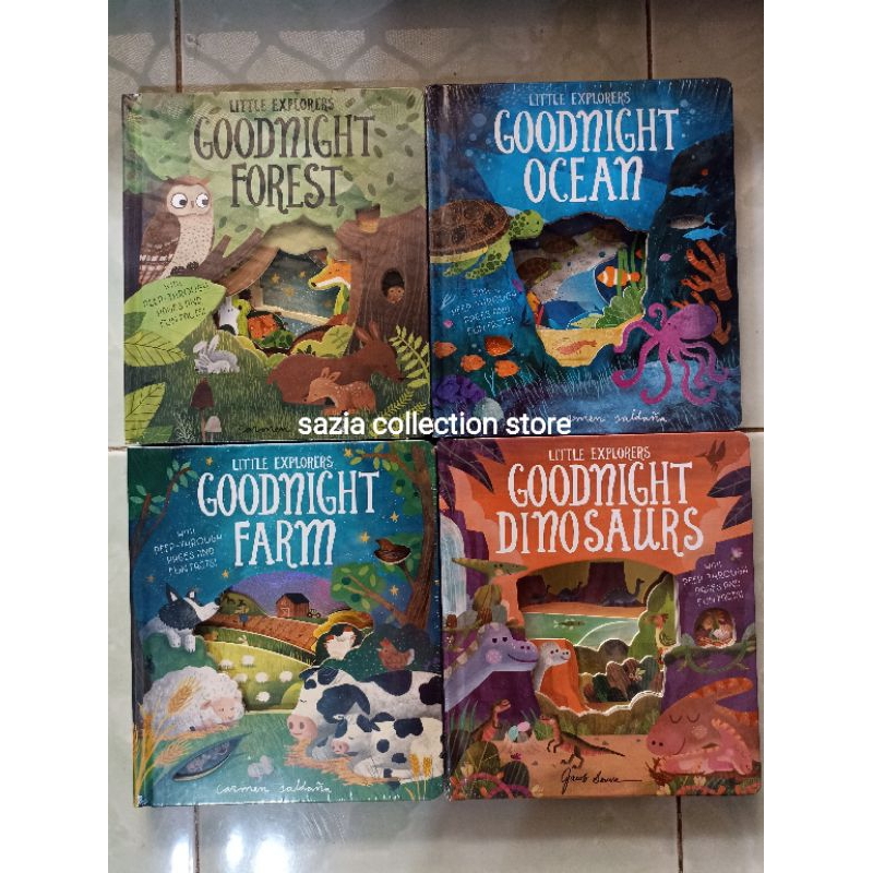 LITTLE EXPLORERS: Goodnight Forest / Goodnight Ocean / Goodnight Farm ...