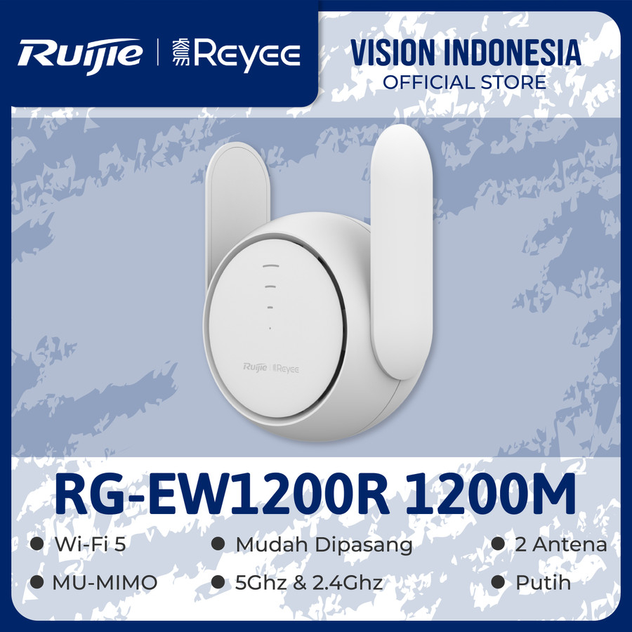 Ruijie RG-EW1200R 1200M Dual-band Mesh Wi-fi Extender Reyee | Shopee ...