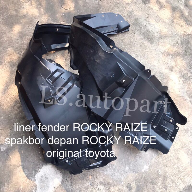 ROCKY RAIZE front fender liner ROCKY RAIZE original toyota | Shopee ...
