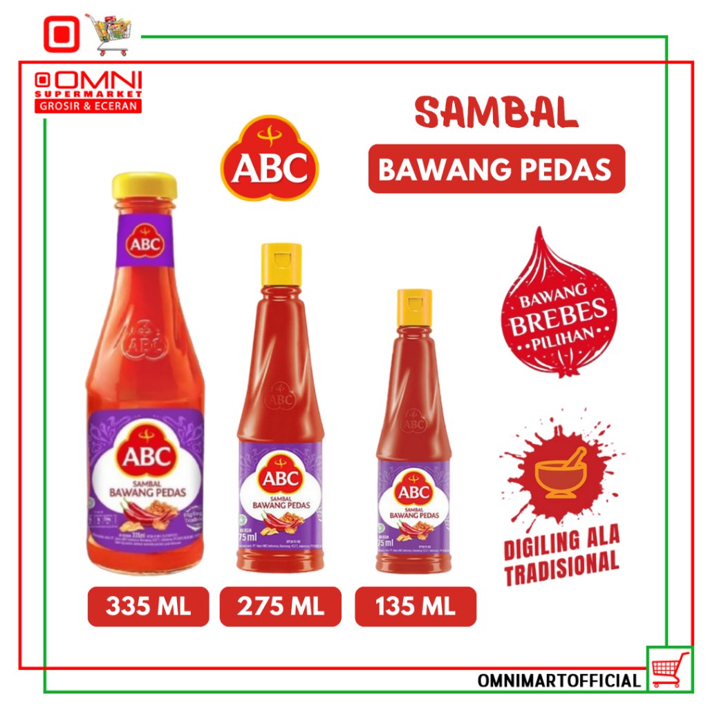 Abc Spicy Onion Sambal 135ml | Shopee Philippines