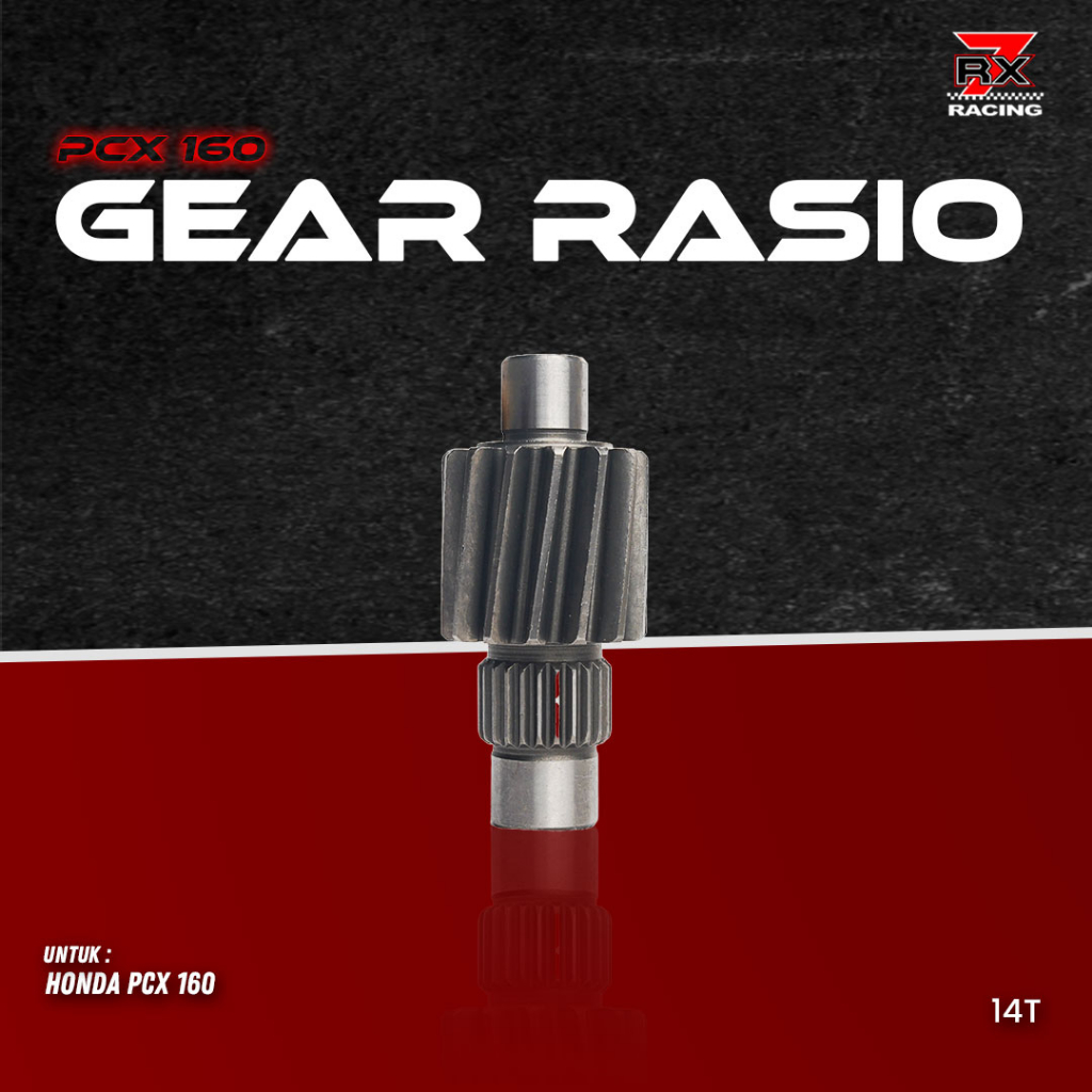 Gear Ratio Pcx 160 Adv 160 Vario 160 Size 14T 15T Rx7 Racing | Shopee ...