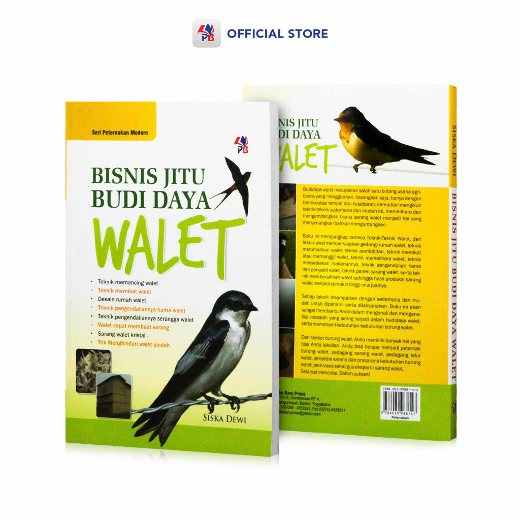 The Effective Business Book of Swiftlet Cultivation / New Press Library ...