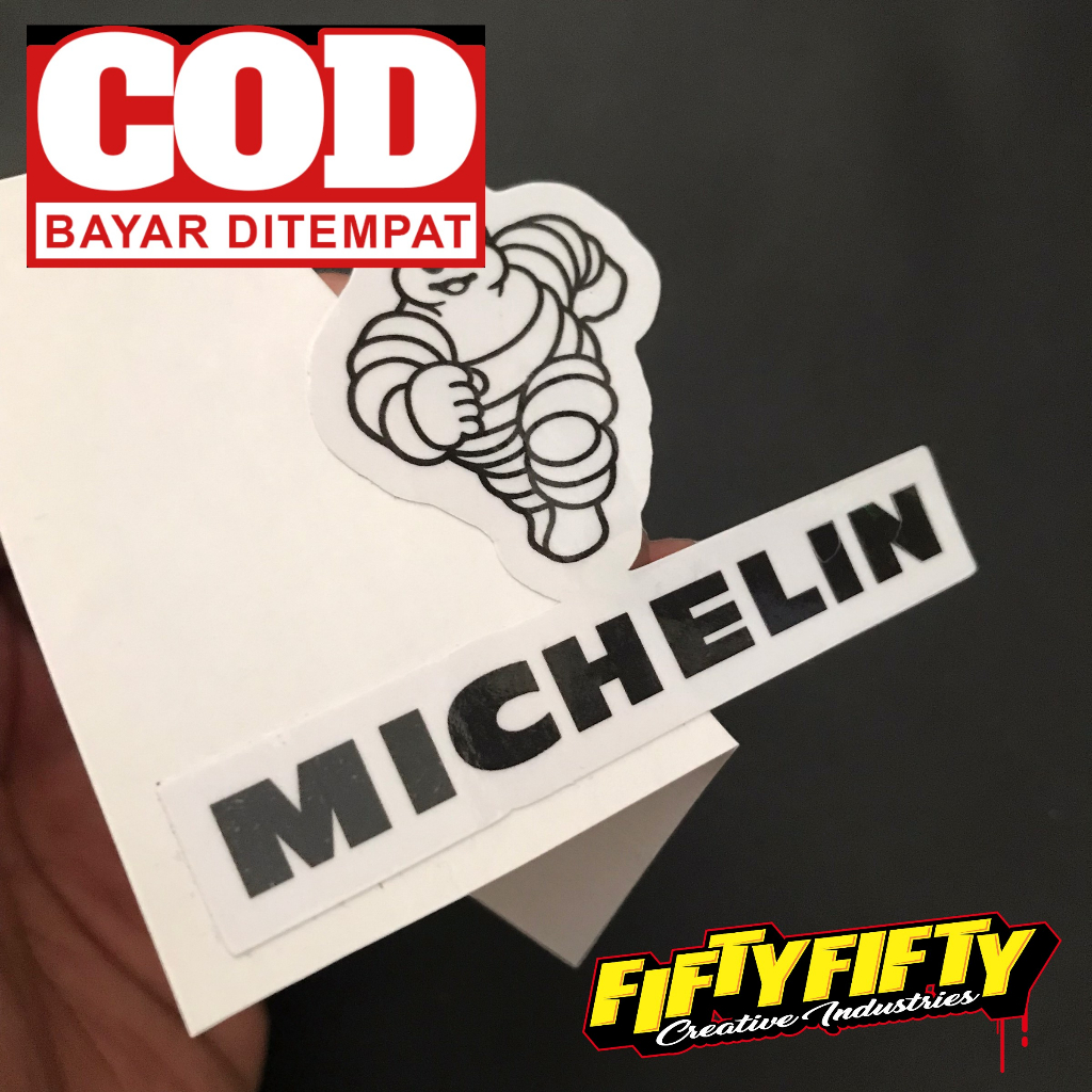 MICHELIN LOGO Print Cut Stickers Glossy Lamination Printing Stickers ...