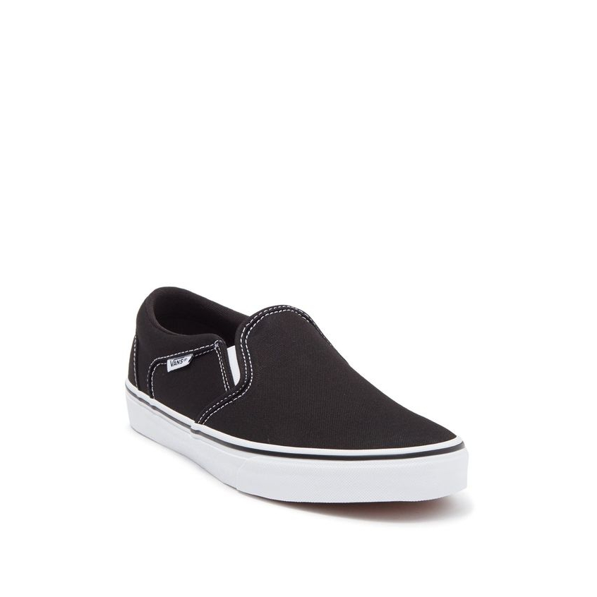 HITAM Vans Slip On Shoes Casual Short Classic Black Men Women Hits ...