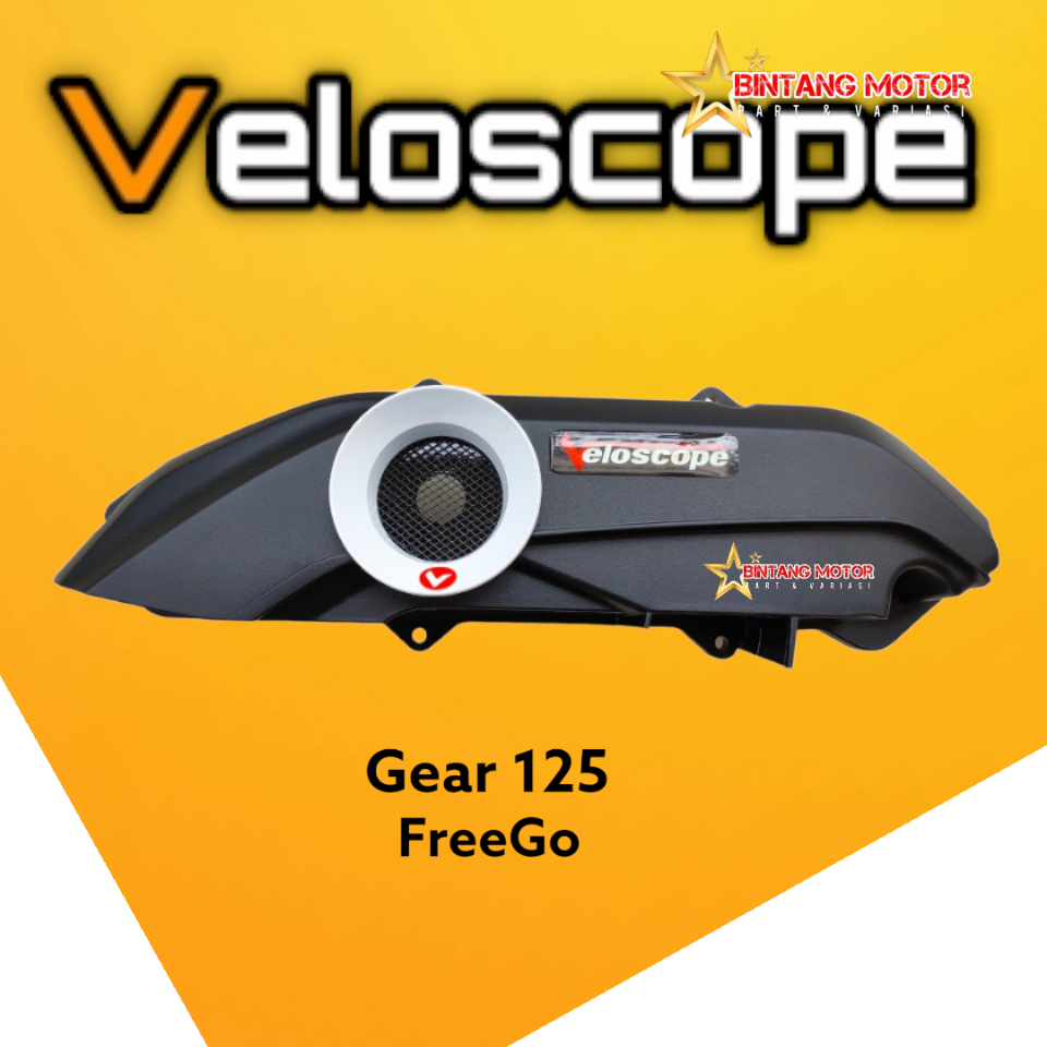 Veloscope FreeGo and Mio Gear 125 Air Filter Cover Oxygen Flow Booster ...