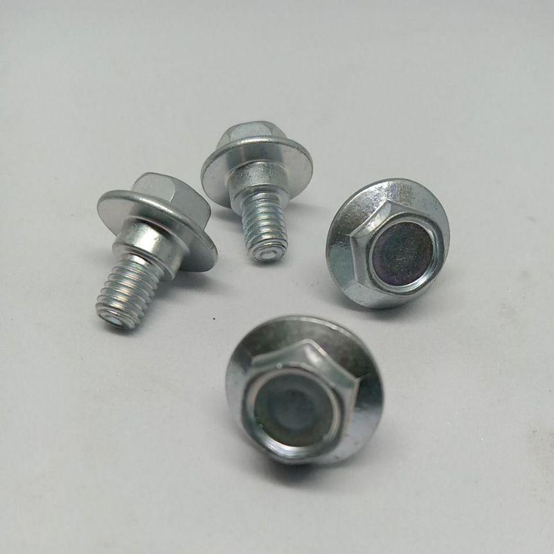 Flenge M6 BOLT ORIGINAL AHM DEK BODY SPAKBOR | Shopee Philippines