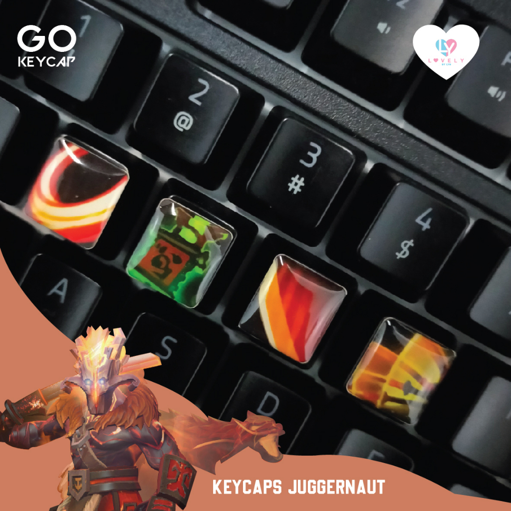 Keycaps PBT Dota 2 Juggernaut Ability | GO KEYCAPS | Shopee Philippines