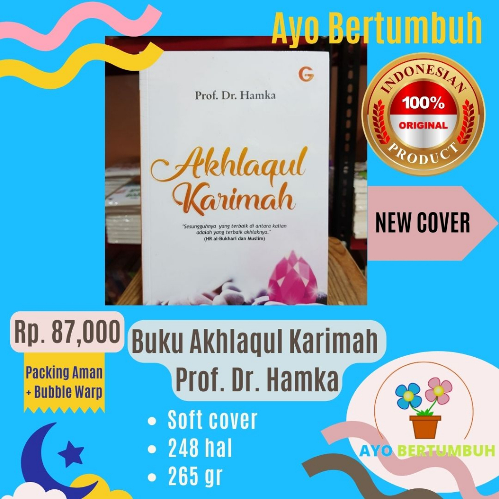 Buya Hamka Book - Akhlaqul Karimah - Hamka (NEW COVER) | Shopee Philippines