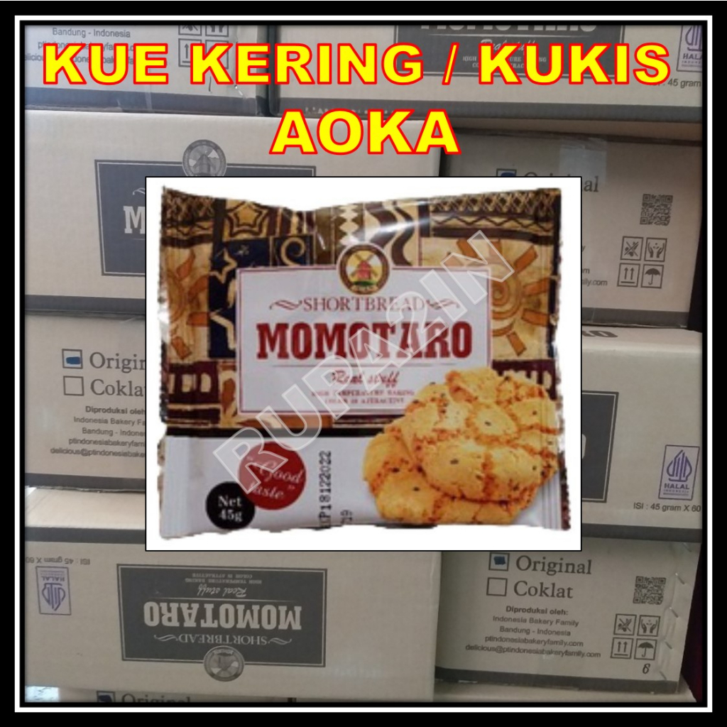 AOKA Dry Biscuit Bread Momotaro Shortbread Cookies Original Flavor ...