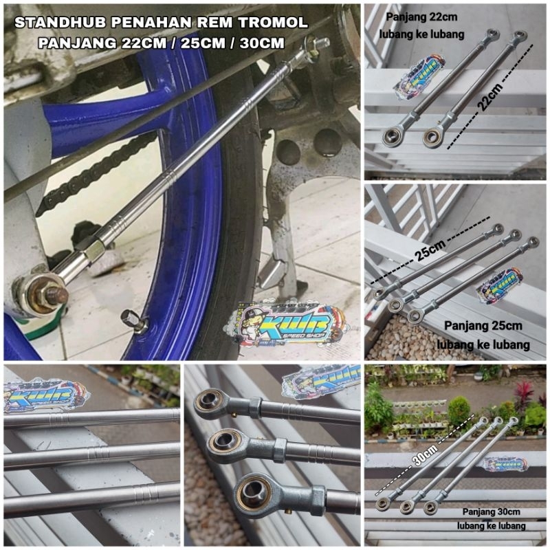 Brake stick Standhub brake panel rear drum retainer stainless steel ...