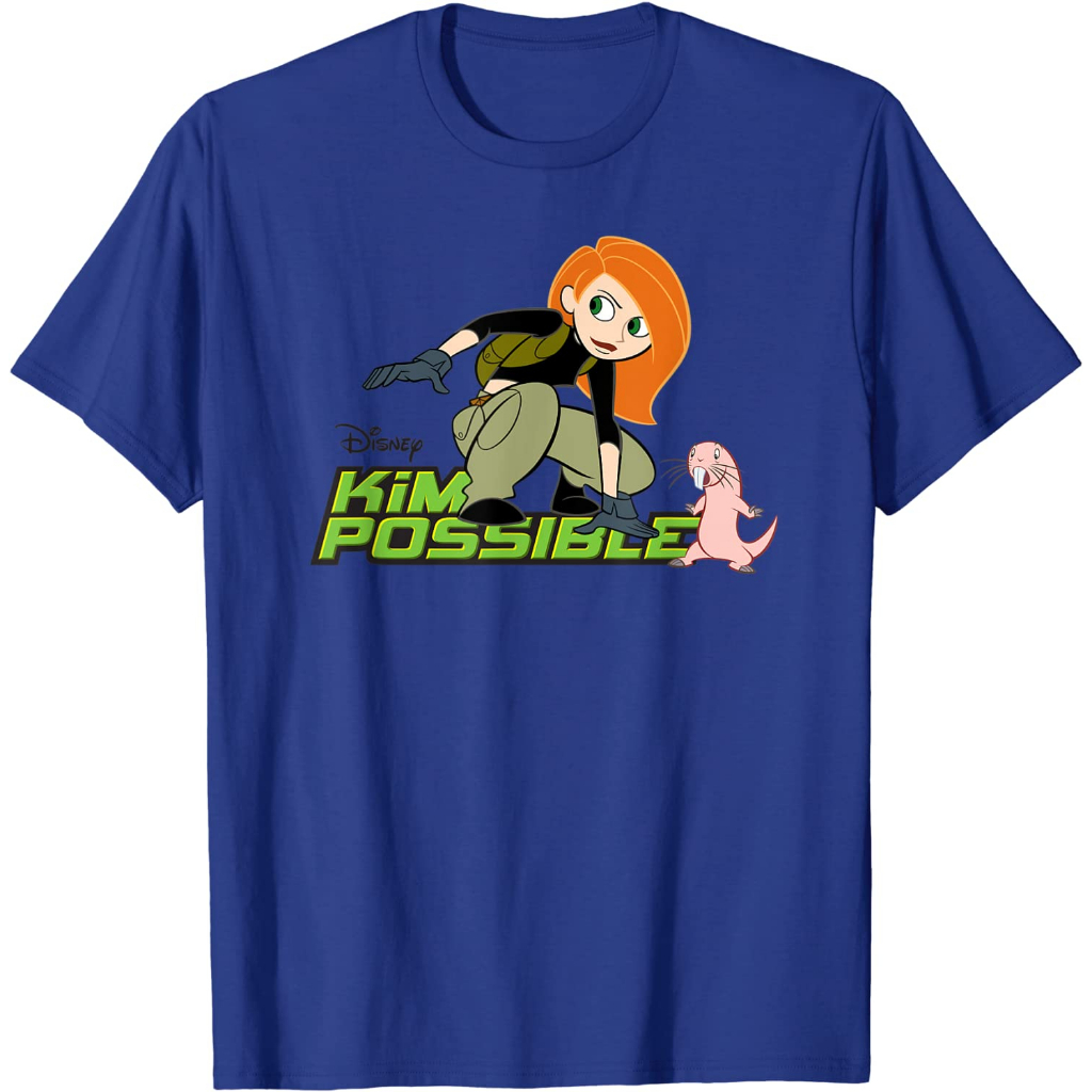Disney Kim Possible and Rufus Animated Series Logo children's t-shirt ...
