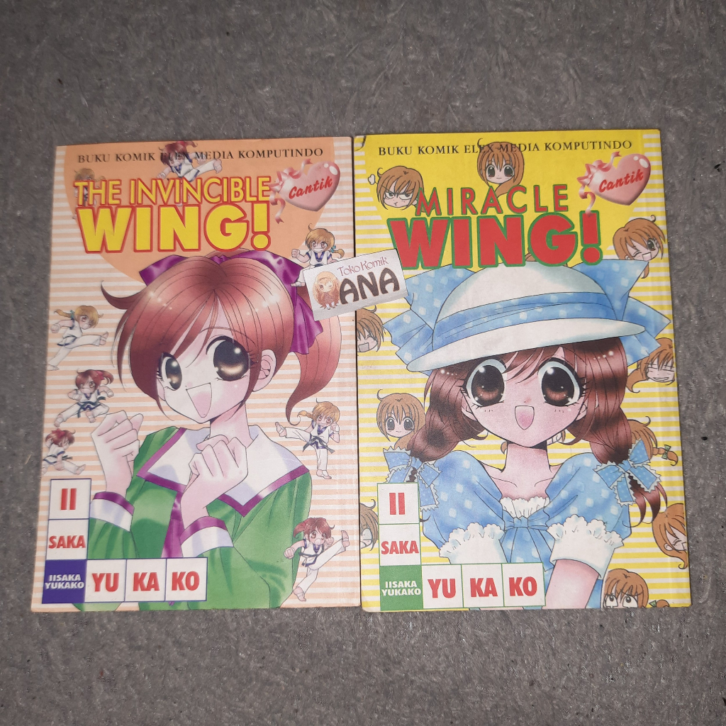Comic SET Wing Series 1-2 Complete (Yukako Iisaka) | Shopee Philippines