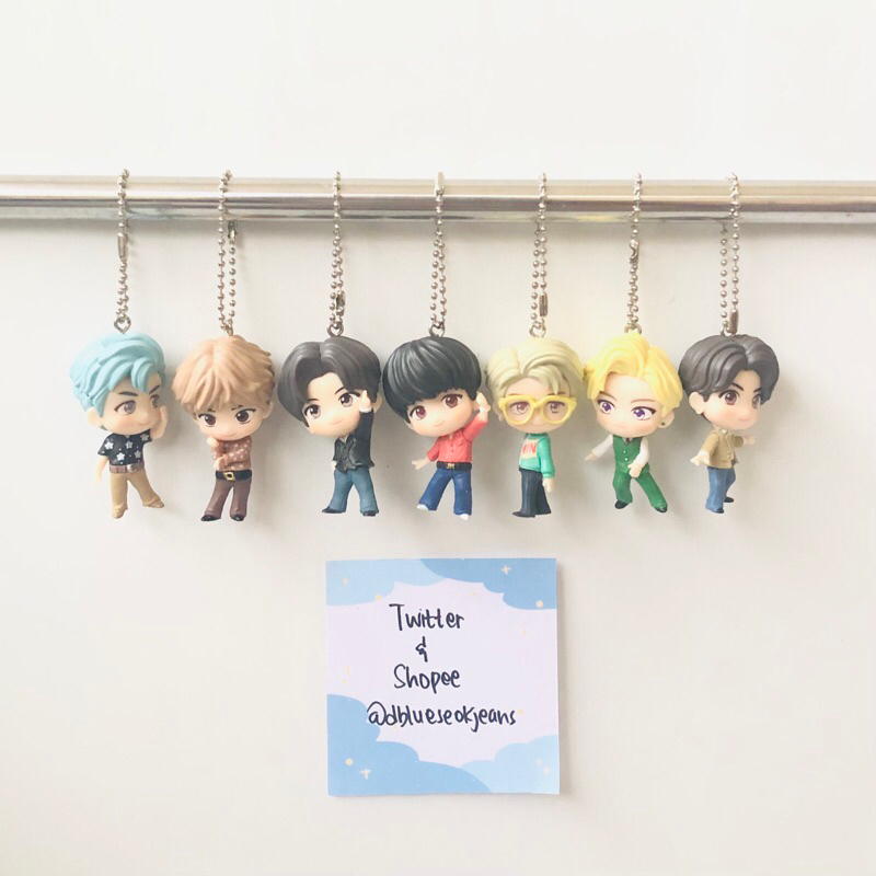 Bts TinyTan Tiny Tan Mic Drop Idol Dynamite Sweet Time Mascot Keyring Keychain Acrylic Charm ...