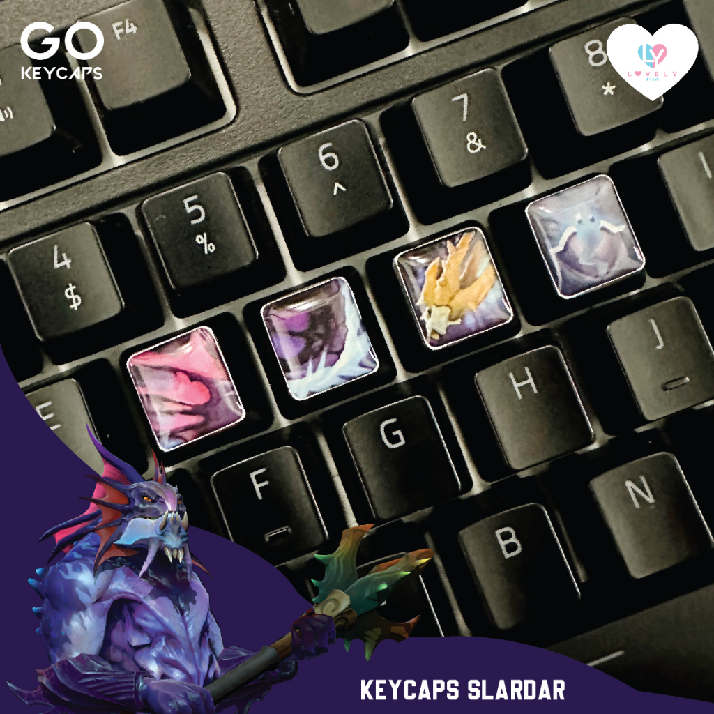 Keycaps PBT Dota 2 Slardar Ability | Go KEYCAPS | Shopee Philippines