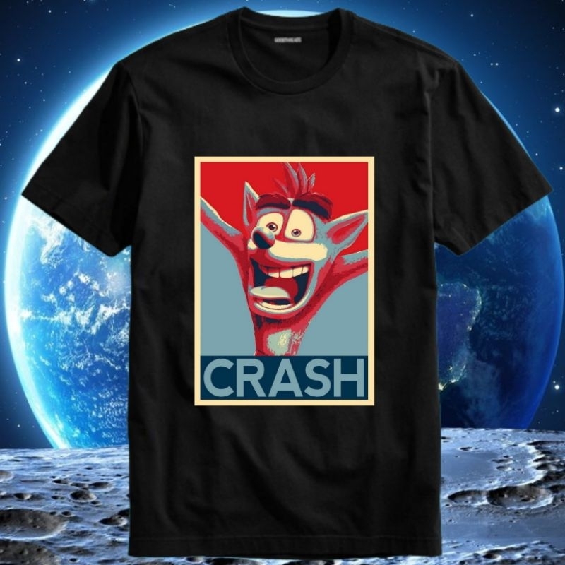 T-shirts for men, boys, girls, women, Unisex cartoon Game Crash ...