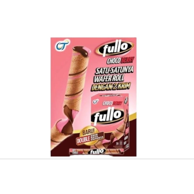 Wafer Roll Fullo Choco Berry box Contains 20pcs | Shopee Philippines