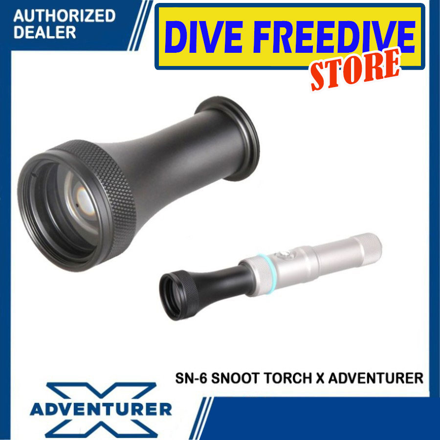 Snoot Torch Photo Video Light Diving XAdventurer SN-6 For M1000-WR ...