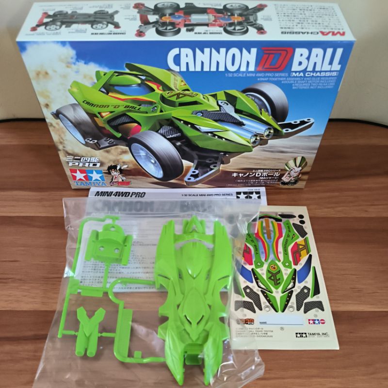 Tamiya 18649 Body Cannon D Ball Original+Decal+Box | Shopee Philippines