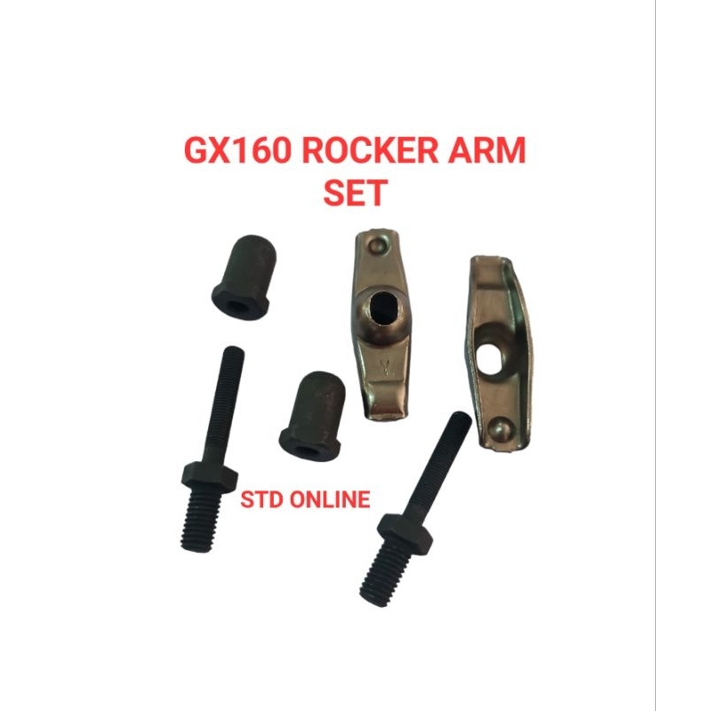 MESIN Gx160 ROCKER ARM COMPLETE SET FOR HONDA GX160 ENGINE | Shopee ...