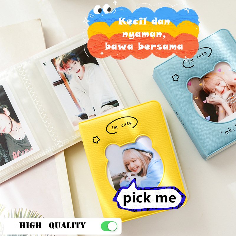 Polaroid Photo album Cute Bear album pc card holder album/ photocard ...