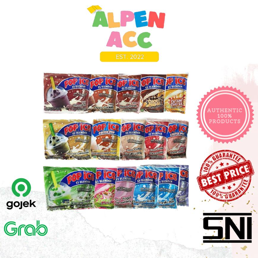 Pop Ice Milk Shake Powder/Ice Blender/Powder Drink All Variants ...