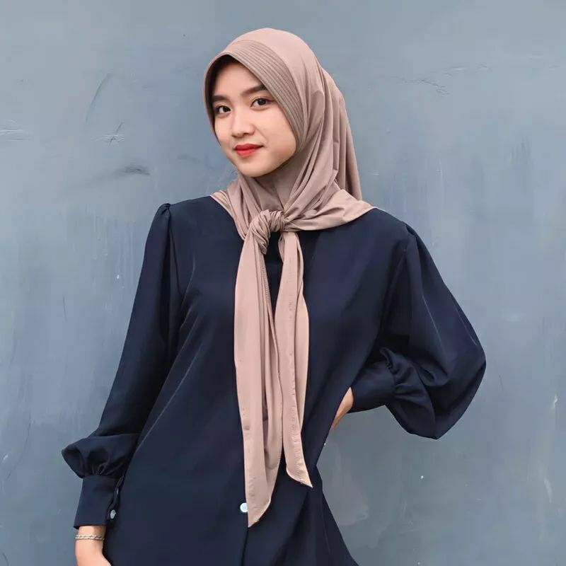 Ped instant triangle Hijab / Premium jersey Oval triangle Hijab ...