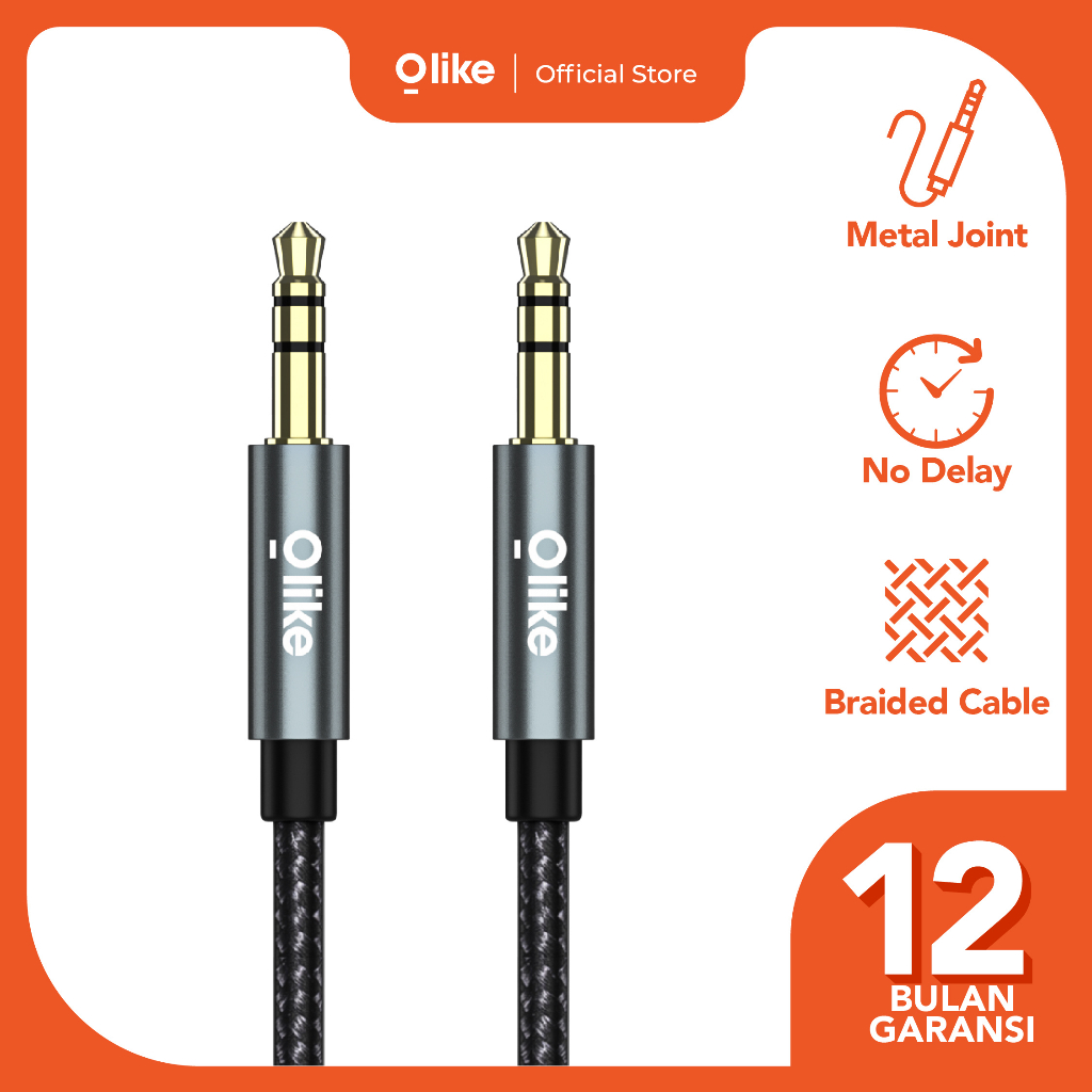 Olike ATA1 Aux Audio Cable 100cm Hi-Fi Sound Jack 3.5mm to 3.5mm ...