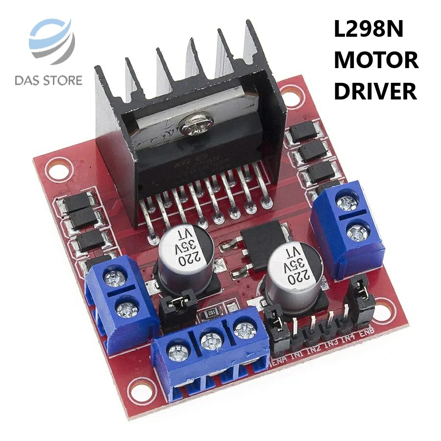 Dc Motor Driver L298N Board Module Arduino uno nano mega | Shopee ...
