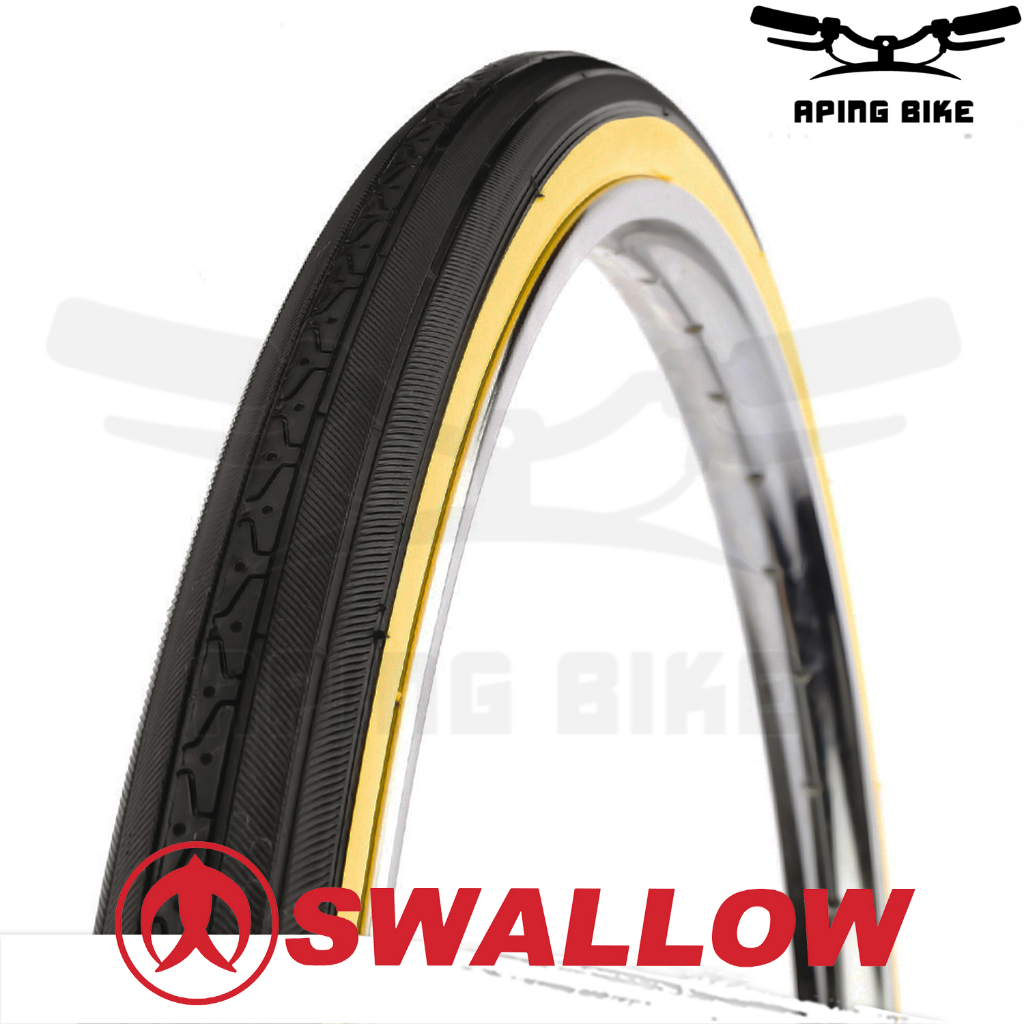 Swallow Bicycle Outer Tire 27 x 1 1/4 S-145 KCH Roadbike Fixie Racing ...