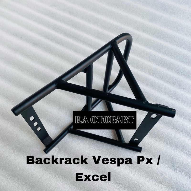 Vespa Px Excluisve Excel Spartan Strada Rear Rack Backrack | Shopee ...
