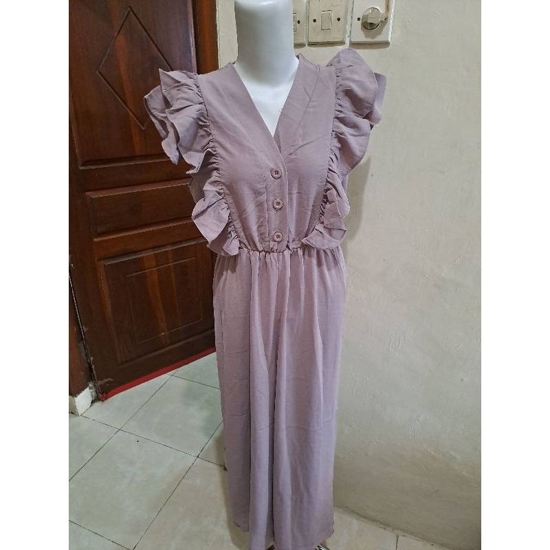 Grl brand Long jumpsuit | Shopee Philippines