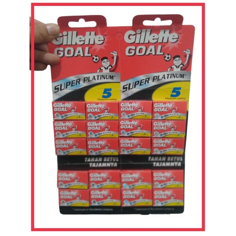 Original - 1hanger 20box platinum goal razor | Shopee Philippines