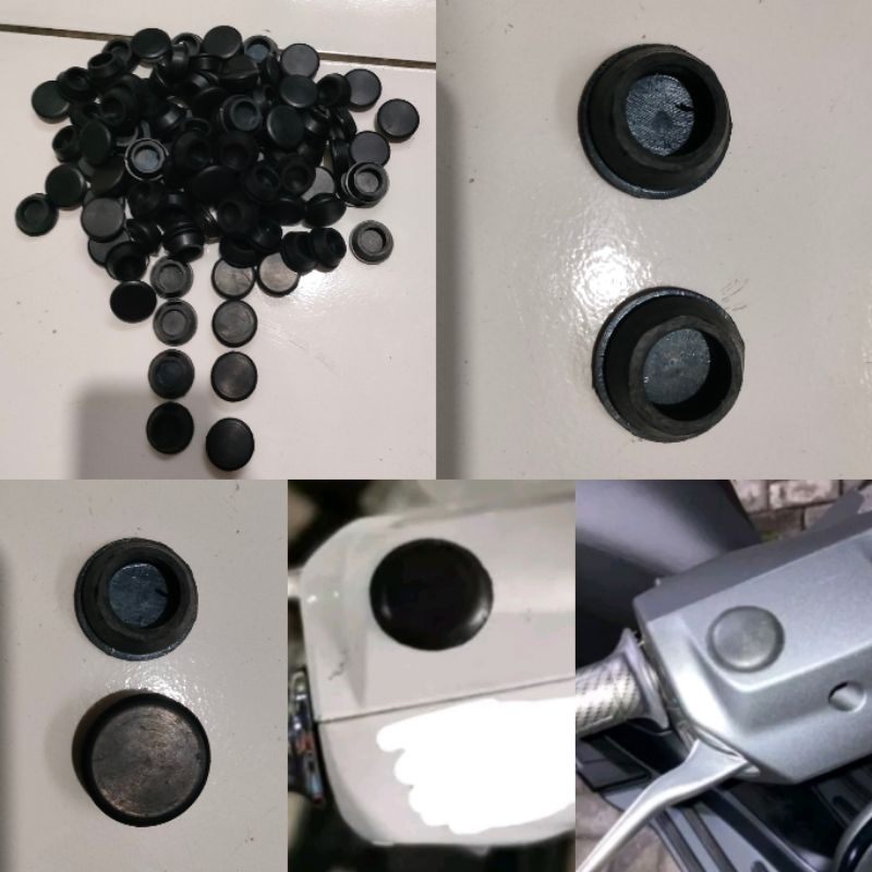 Vespa Accessories / Rubber Vespa Matic Rear View Mirror Covers | Shopee ...