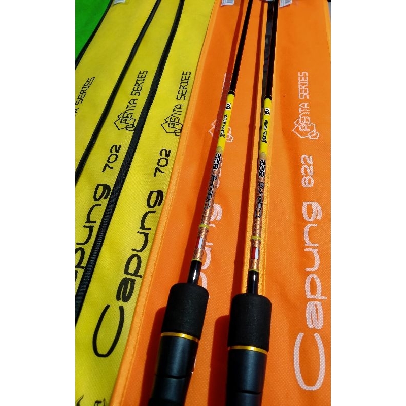 Rod Relix Capung 622 UL gen 3 penta series + pvc pipe packing | Shopee ...