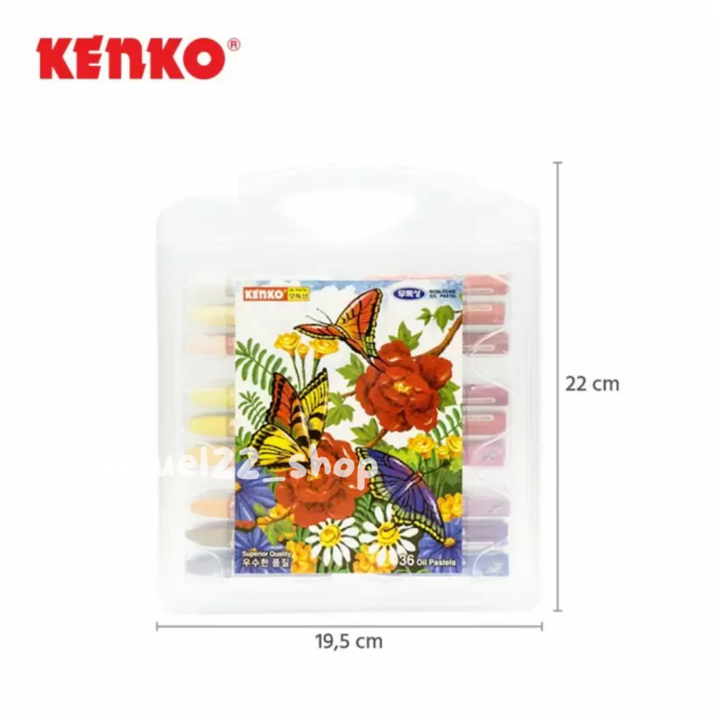 KENKO Crayon Oil Pastel/ Crayon/ 36 ColorsKenko | Shopee Philippines